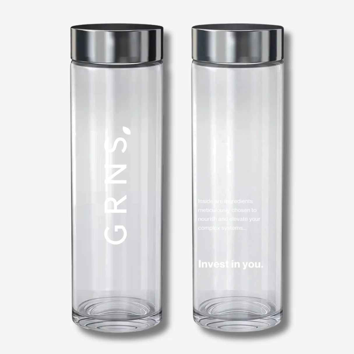 Premium Glass Bottle – GRNS